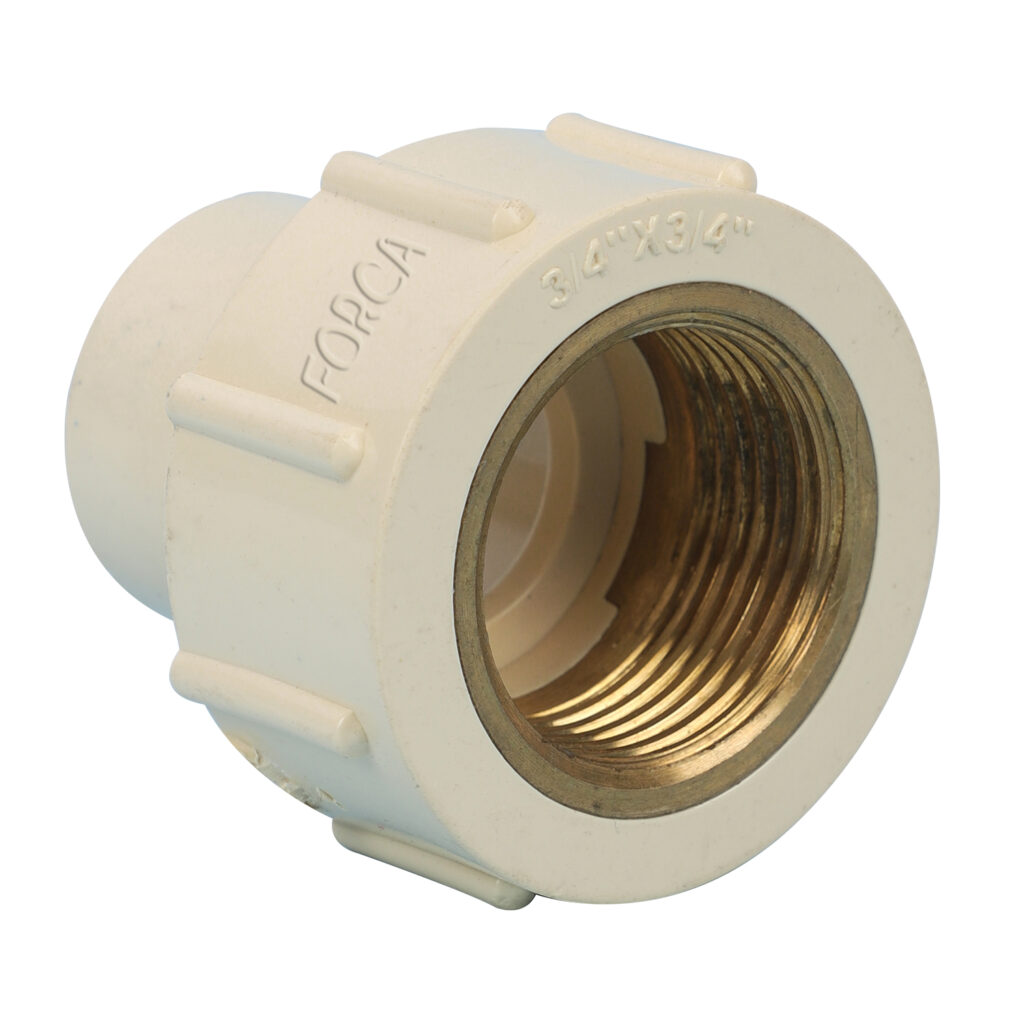CPVC Reducing Female Adaptor Brass Threaded - NATRAJ
